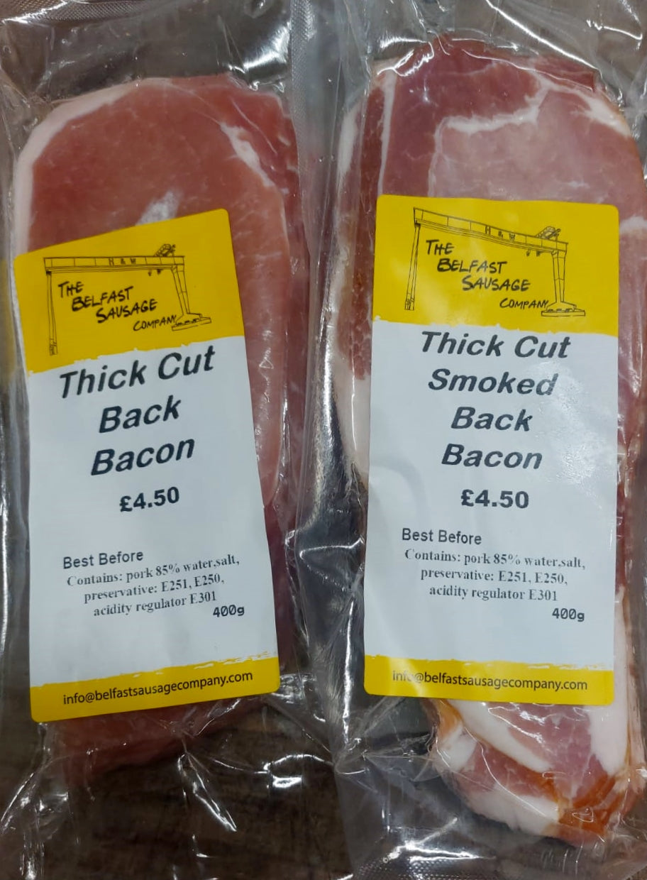 Smoked Back Bacon – Belfast Sausage Company