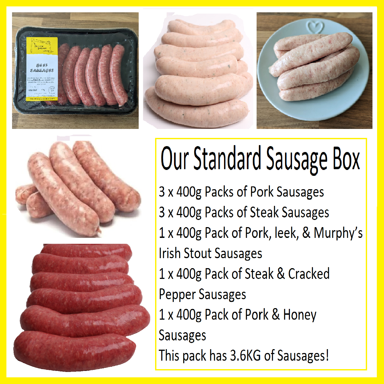Sausage Box - All the Favorites – Belfast Sausage Company
